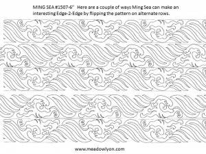 Ming Sea Borders PDF and Corners wMandarin Wind 6″ Border Pattern ...
