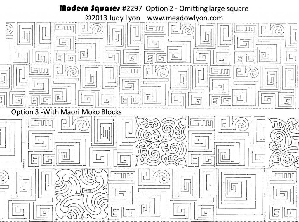 Modern Squares 10″ Edge to Edge – MeadowLyon Designs